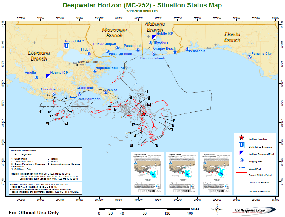 BP Deepwater Horizon Situation Status Maps | Public Intelligence